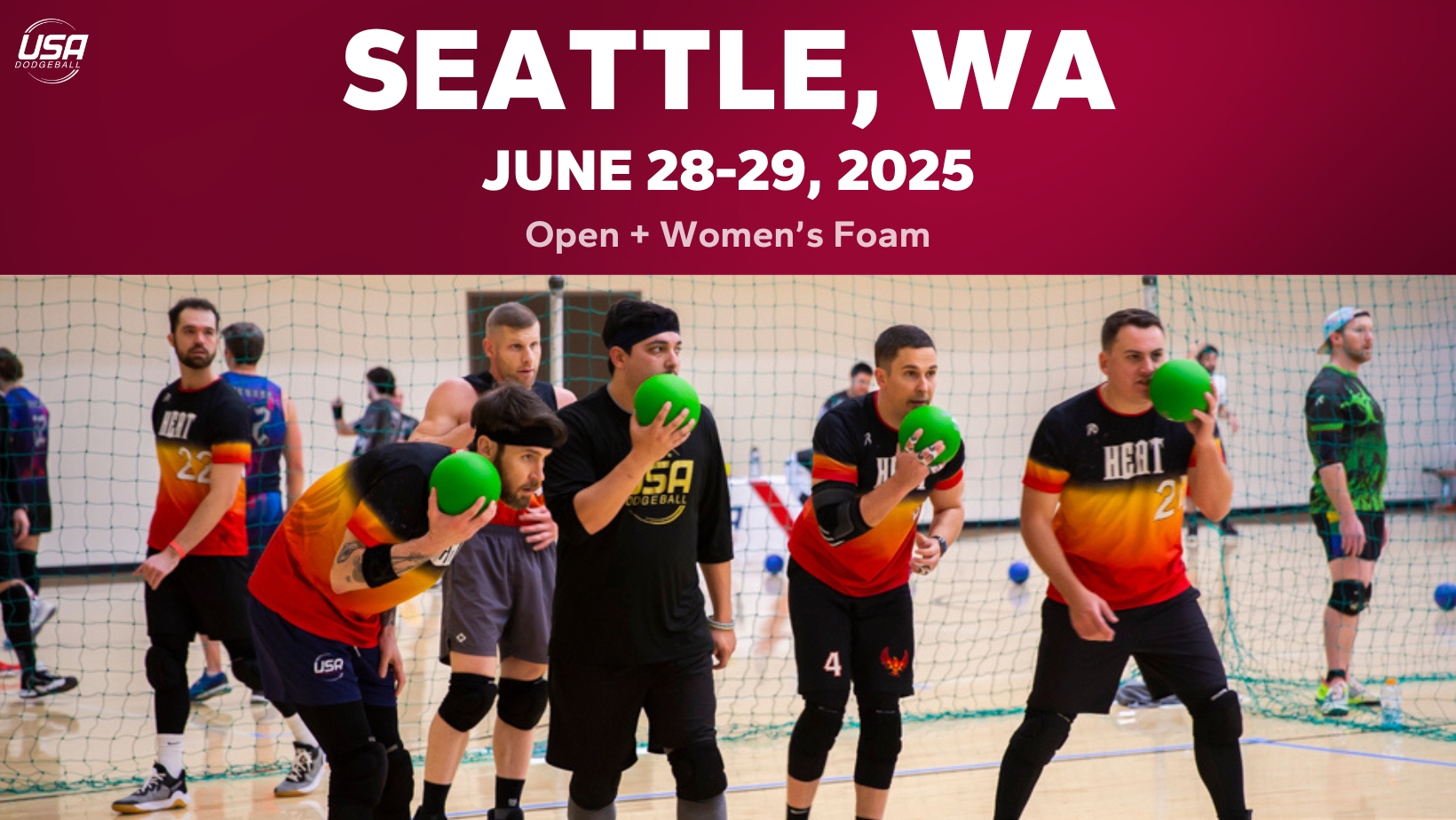 USA Dodgeball - Premier Tour: Seattle - Jun 28th - 29th 2025 ...